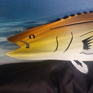 Cobia Metal Wall Art Fish Decor Custom Art Work - Etsy