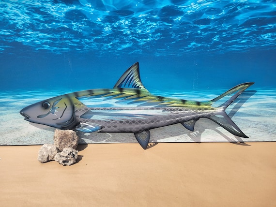 Bone Fish Metal Art Wall Art - Etsy