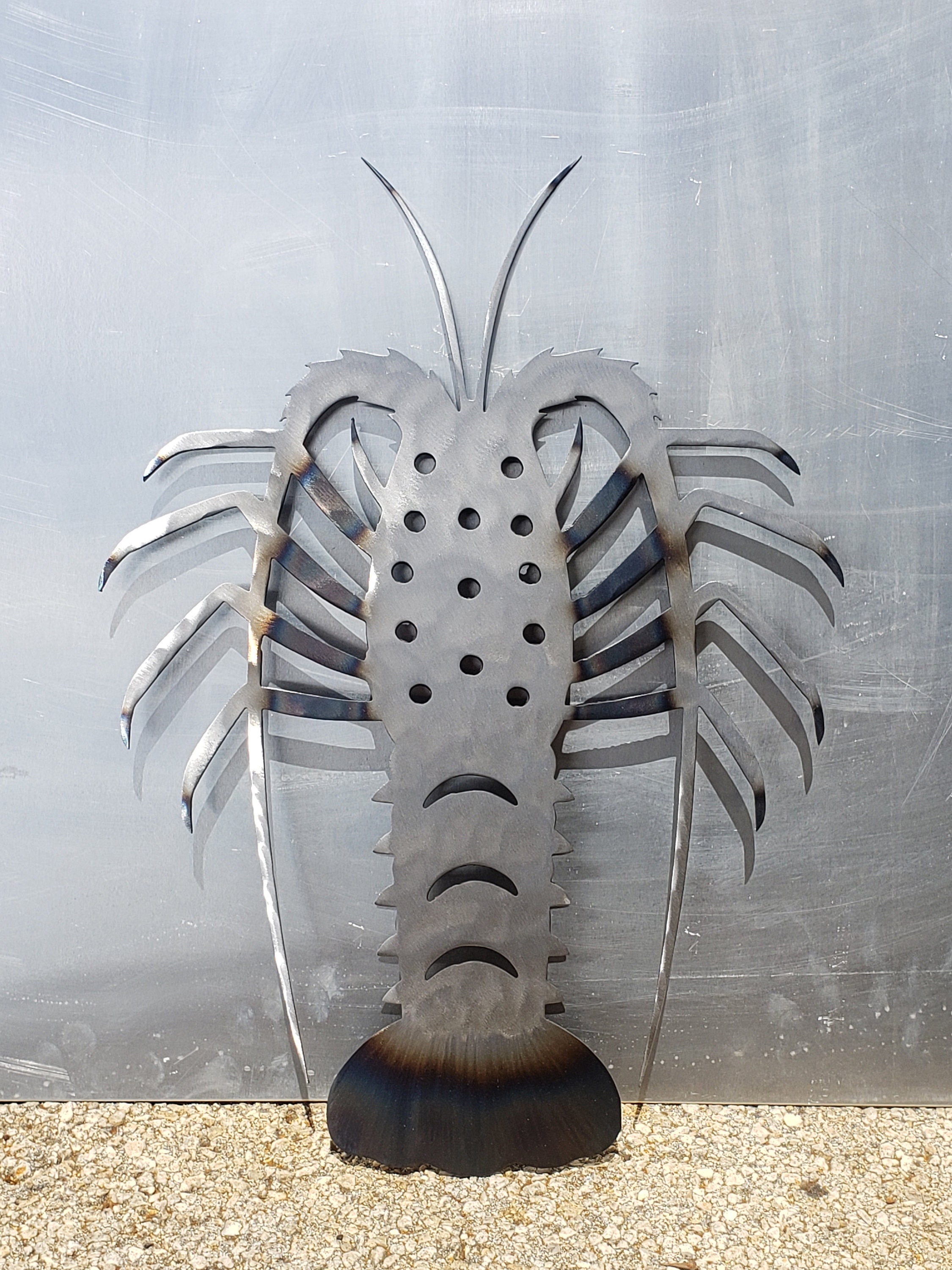 Florida Lobster Spiny Lobster Fish Metal Wall Art Fish Decor - Etsy