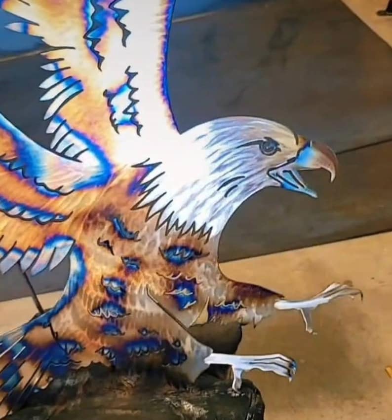 Eagle Metal Art Eagle Wall Art American Eagle Bald Eagle - Etsy