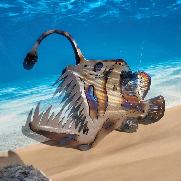 Angler Fish Lamp - Etsy