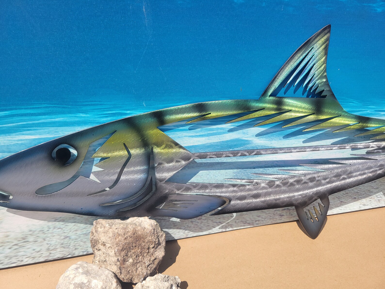 Bone Fish Metal Art Wall Art - Etsy