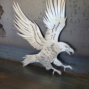 Eagle Metal Art Eagle Wall Art American Eagle Bald Eagle Aluminum Wall ...