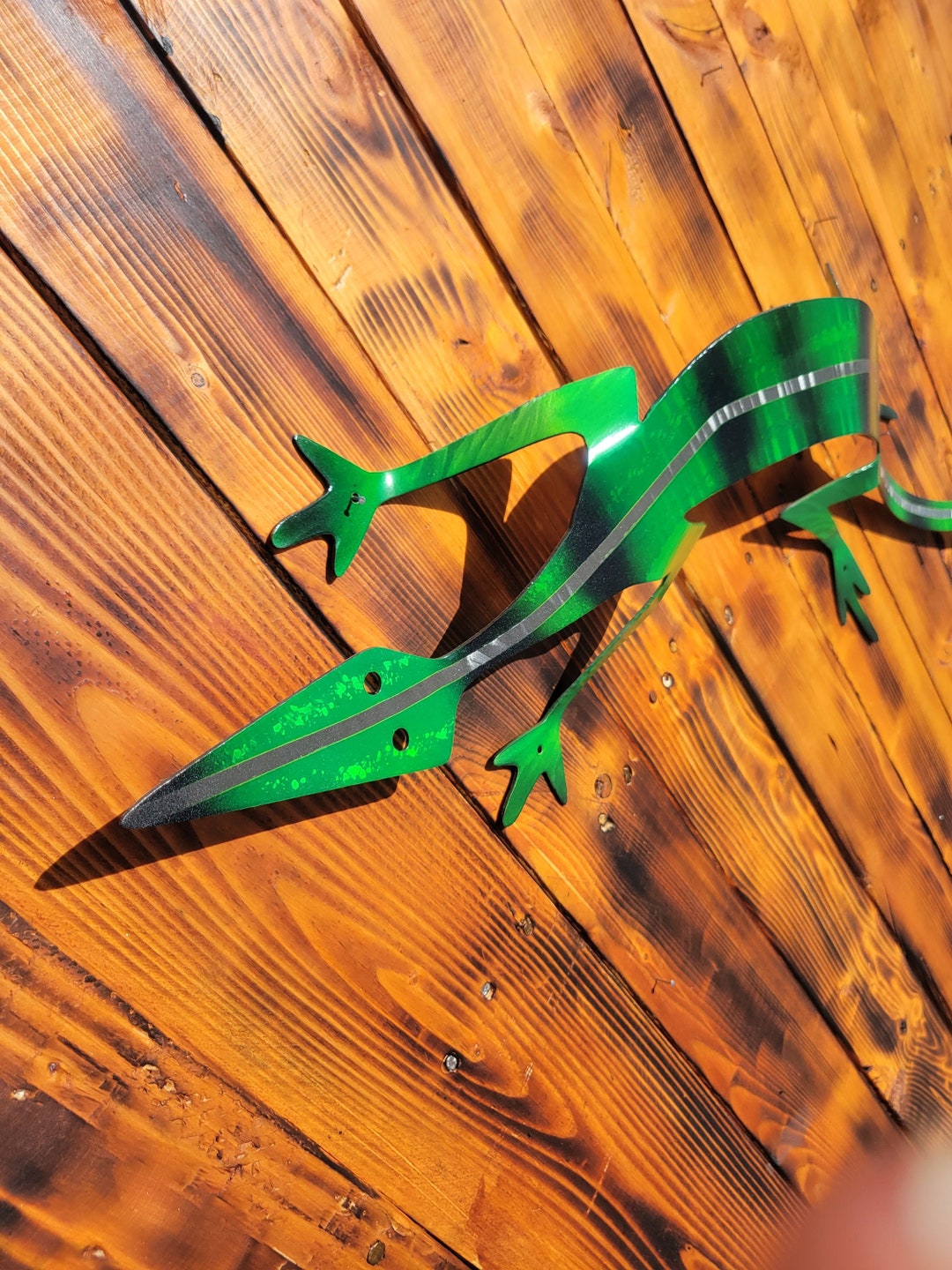Lizard Art Reptile Sculpture Wall Art Metal Wall Hanging Decor 3d ...