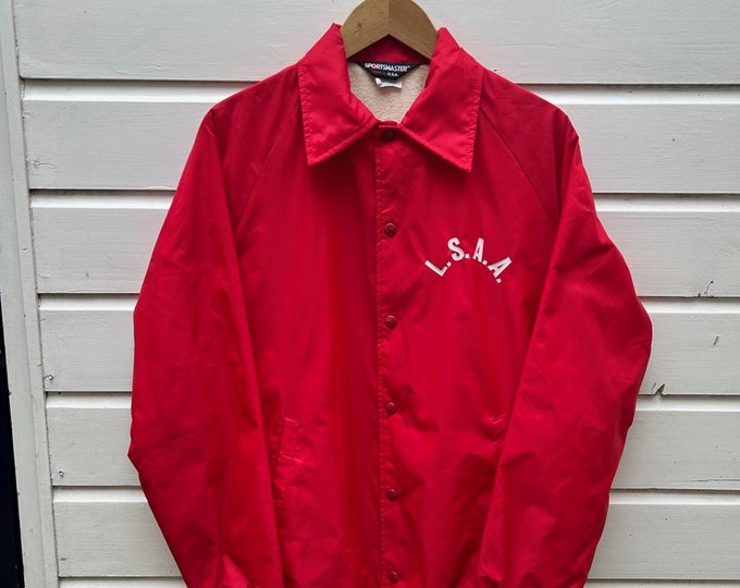 Vintage 90s: Sportsmaster Coach Jacket LSAA Sportswear Made in USA M - Etsy