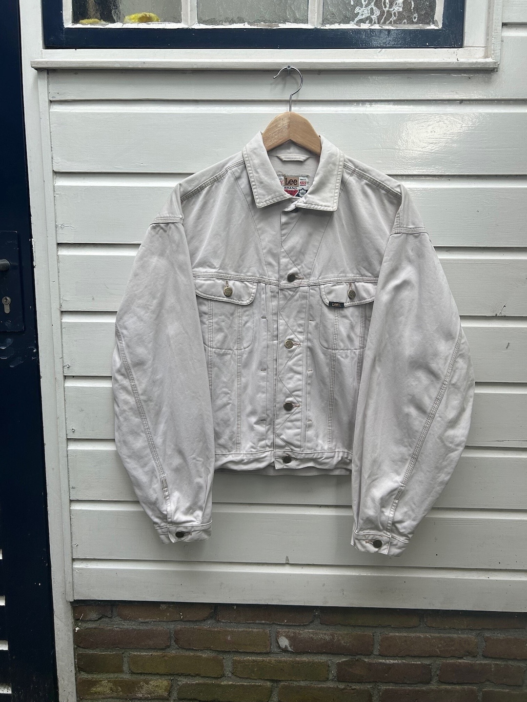 Vintage 80s: Lee Westerner Apache Beige Cotton Jacket Boxy Fit M/L - Etsy