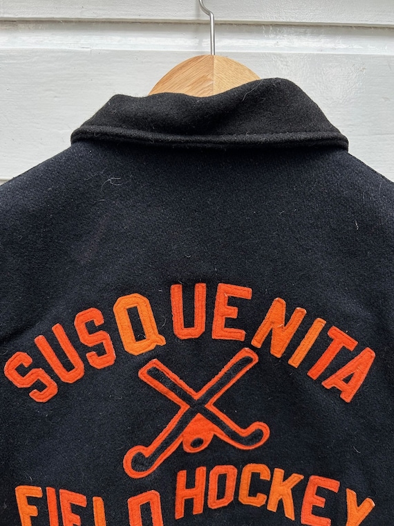 Vintage 70s: Delong college varsity Jacket - wool - … - Gem