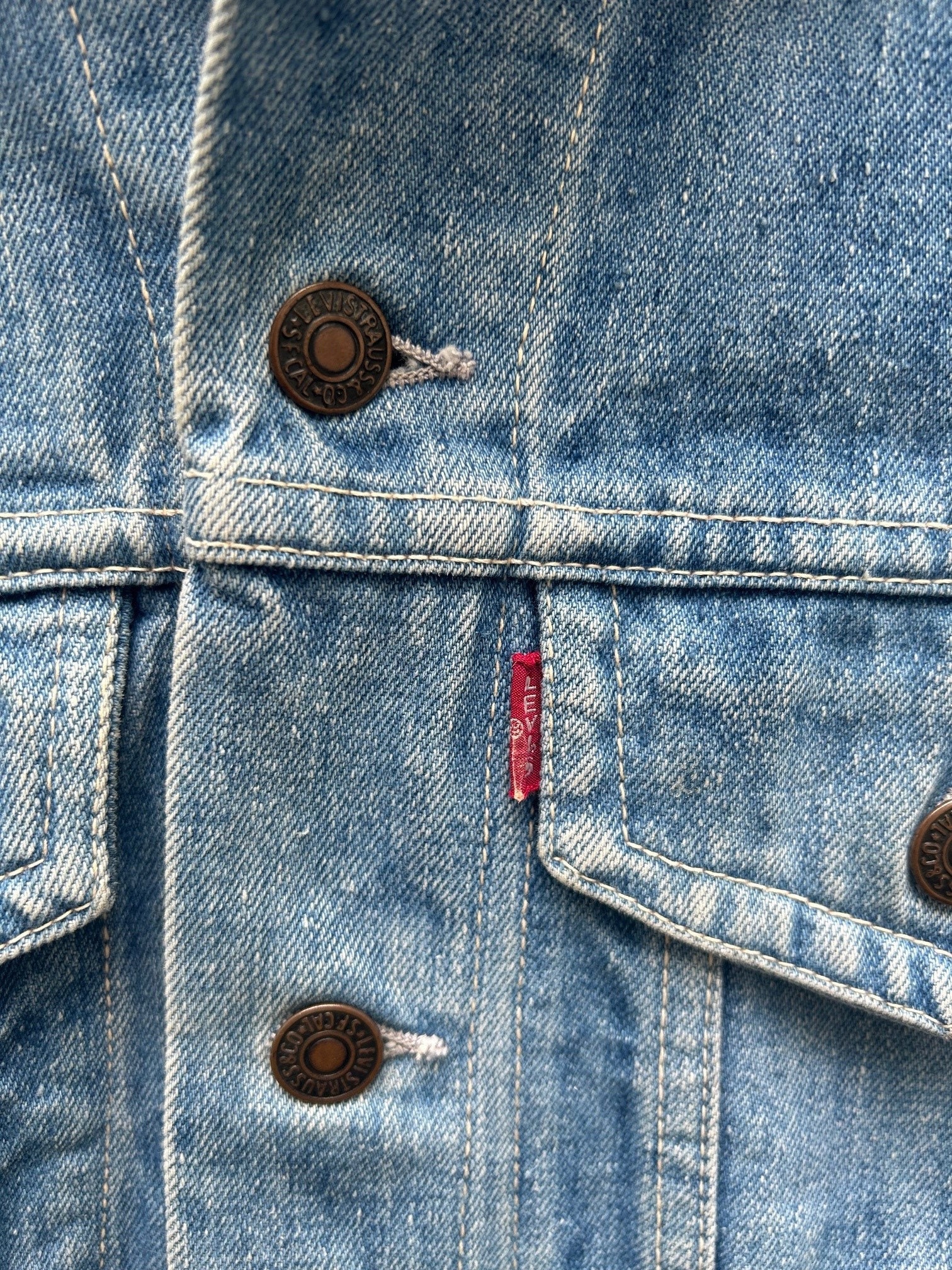 Vintage 60s: Levi's Type III Big E Trucker Denim Jacket Vintage 60s: Levi's Type III Big E Trucker Denim Jacket