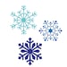 Multi Snowflakes - Etsy