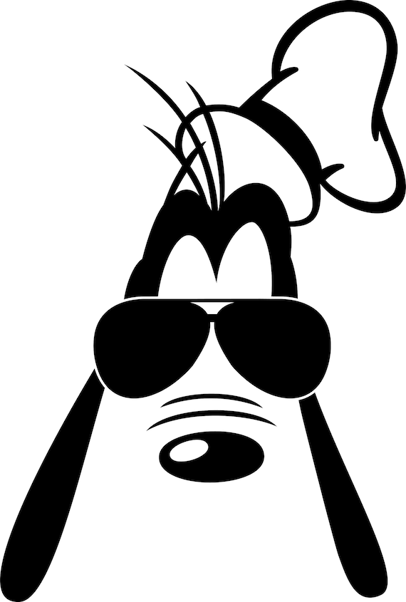 Goofy With Glasses - Etsy