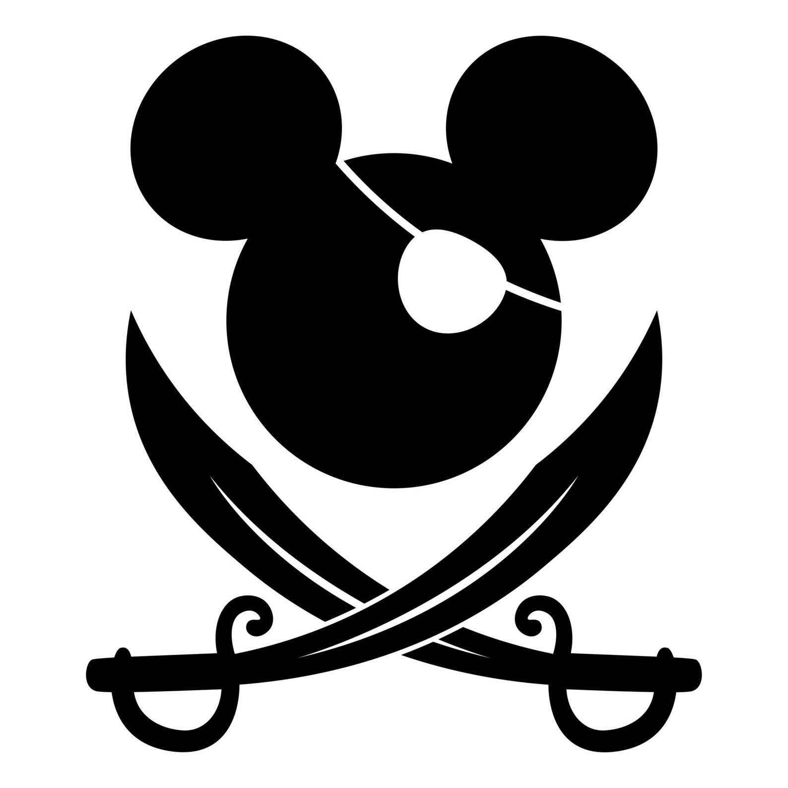Pirate Mickey and Mini - Etsy