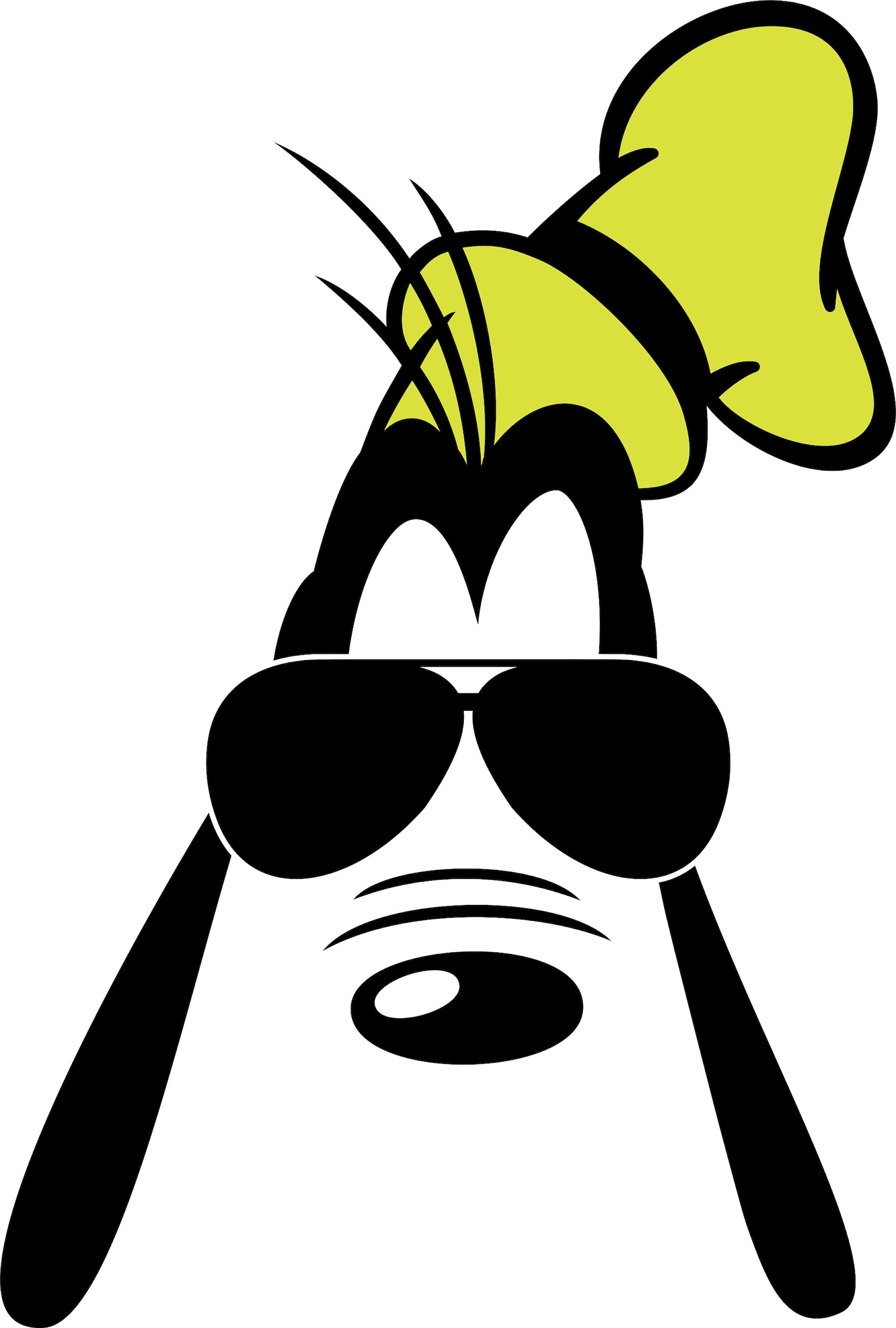 Goofy With Glasses - Etsy