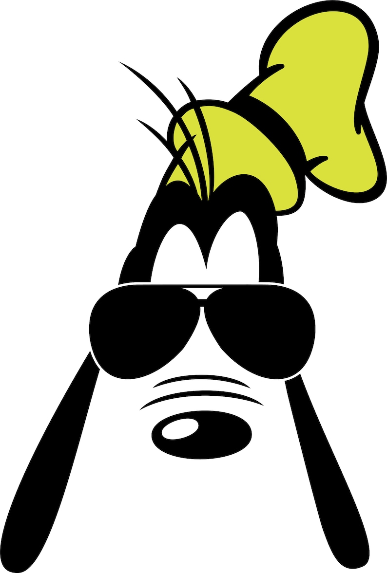 Goofy With Glasses - Etsy