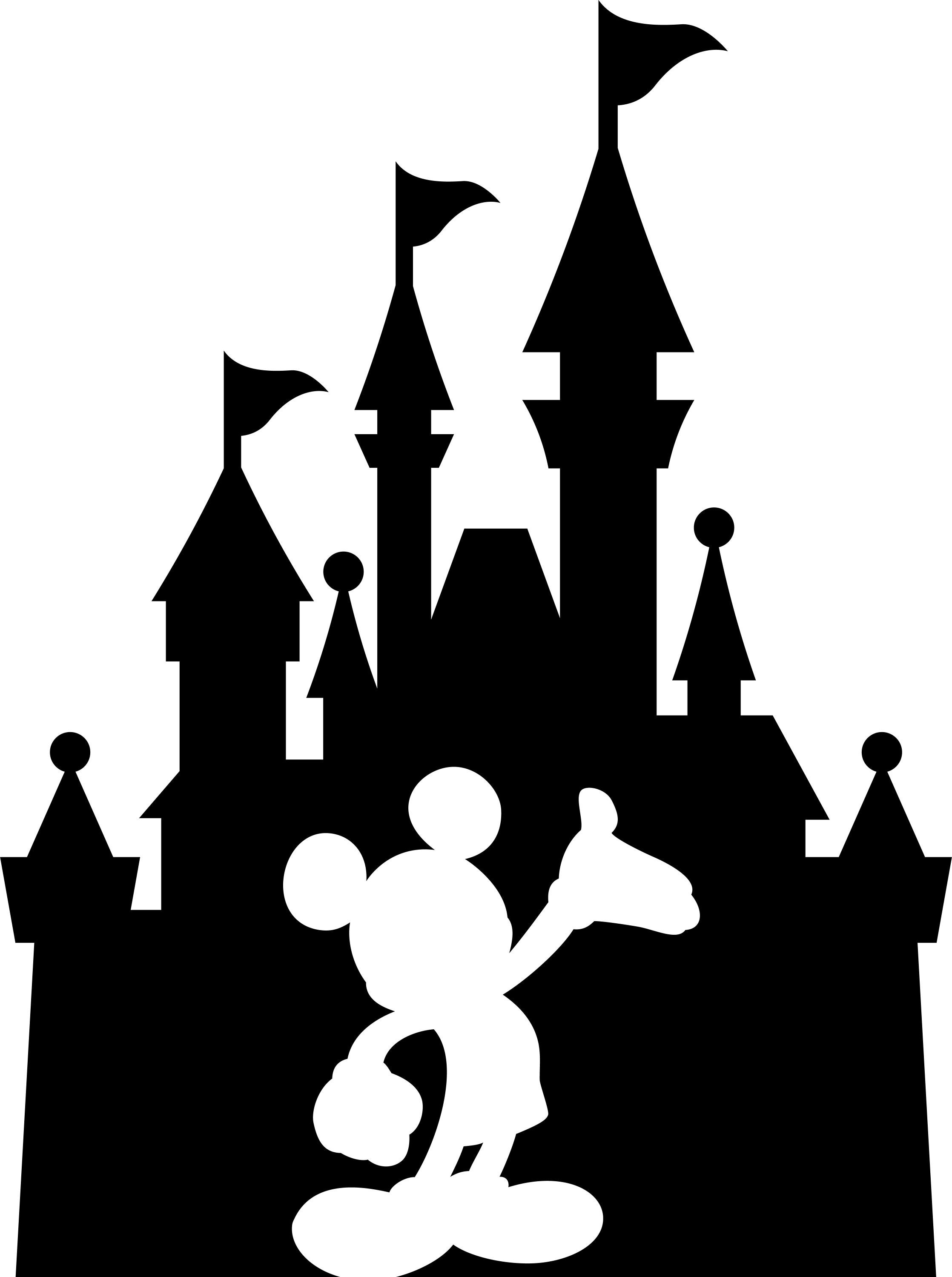 Disney Castle Stencils