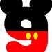 Mickey's Numbers 0-9 - Etsy