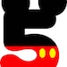 Mickey's Numbers 0-9 - Etsy
