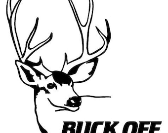 Buck off PNG File, Sublimation Designs Downloads, Digital Download ...