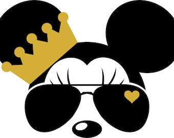 Mickey and Mini Heads | Etsy