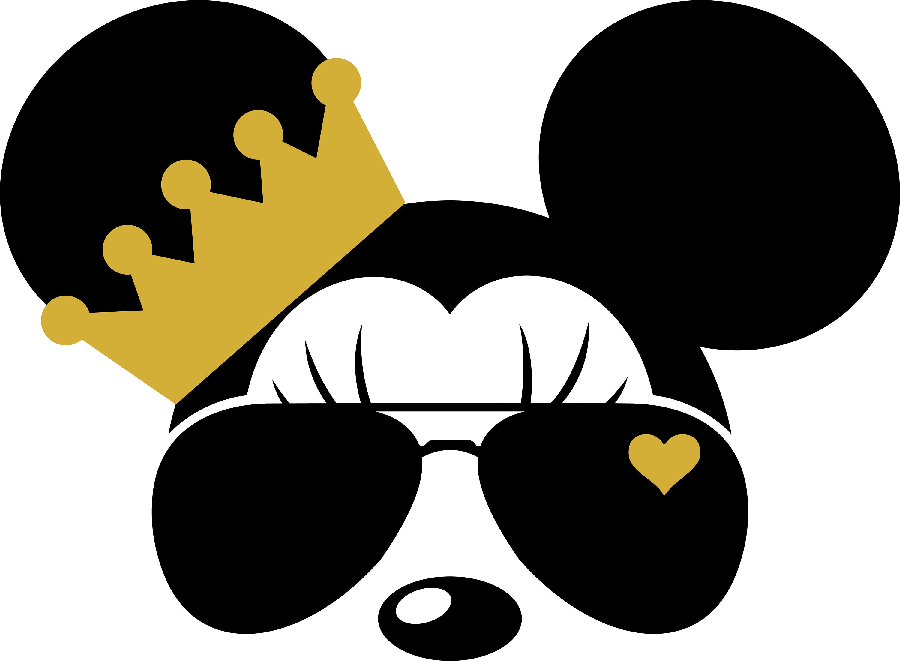 Cool Mickey and Mini | Etsy