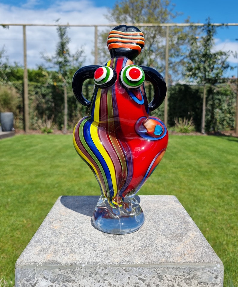 Colorfull Glass Art Sculpture Glass Figurines - Etsy