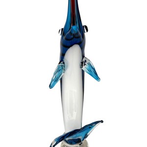 Stylish Glass Sculpture of a Swordfish Artwork With Stunning Details ...