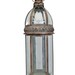 Large Standing Lantern in Metal and Glass Exceptional Detail and High ...