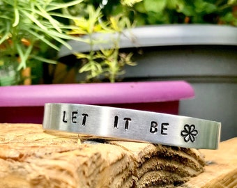 The Beatles Let It Be Beaded Bracelet - Etsy