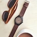 50th Birthday Gift for Man, Mens Wood Watch, Engraved Watch ...