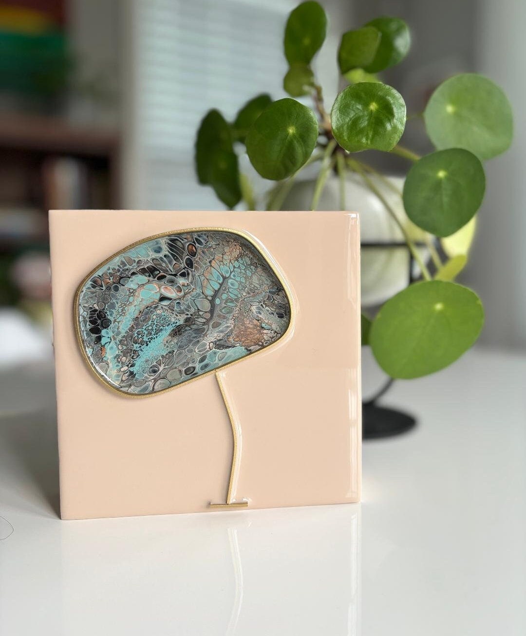 Dandy-fluid Art on Wood Panel - Etsy