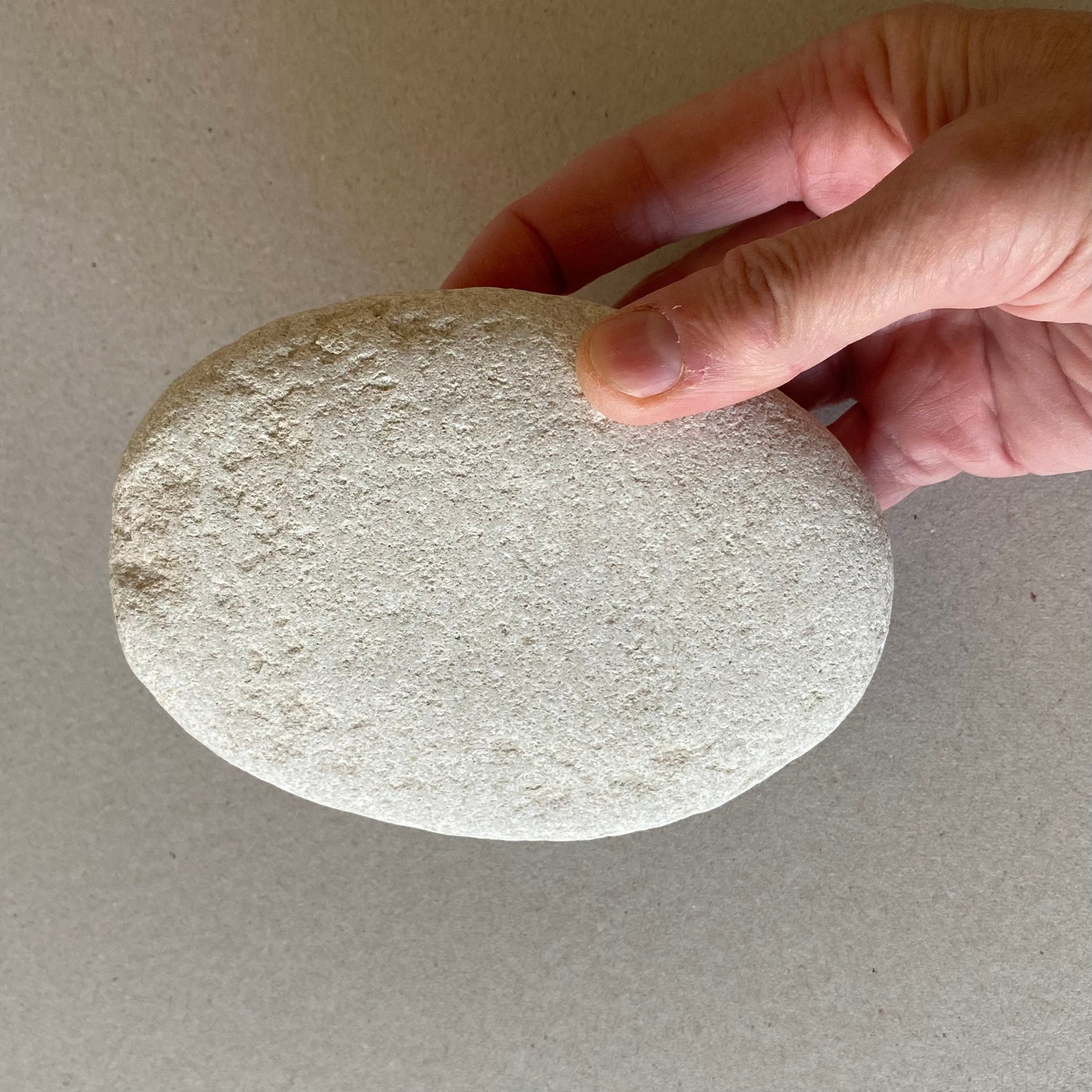 10-13cm Oval White Sea Stone for Painting Big Stone for Craft Mandala ...