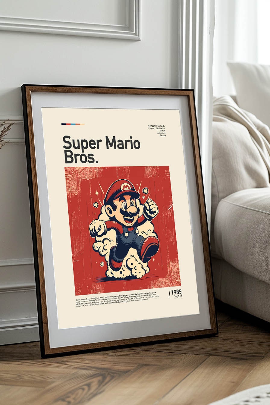 White Super Poster, Gaming Room Poster, Gaming Wall Poster, Gaming ...