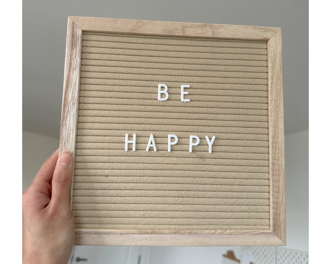 Custom Colour Square Felt Letterboard - Lime Green - Etsy