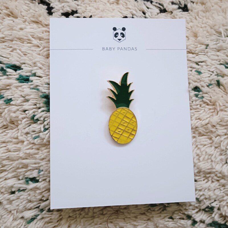 Pineapple Pin - Etsy