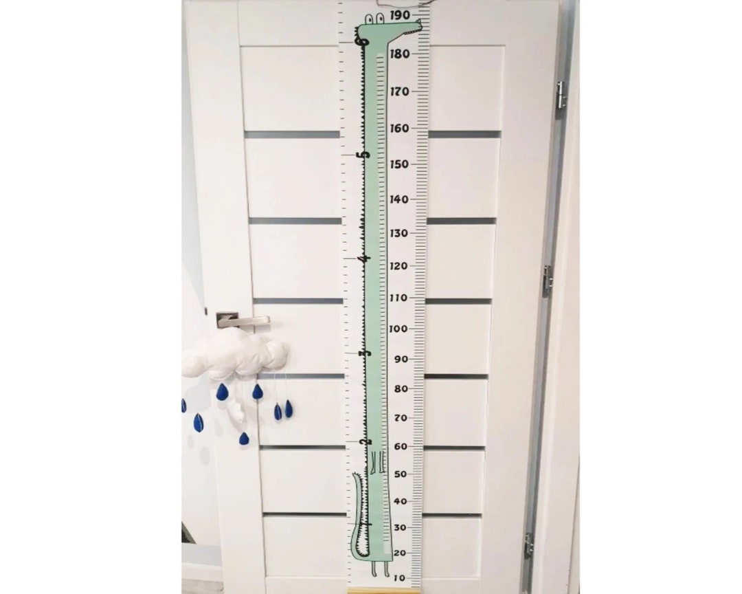 Alligator Height Chart Kids Growth Chart Alligator Nursery - Etsy
