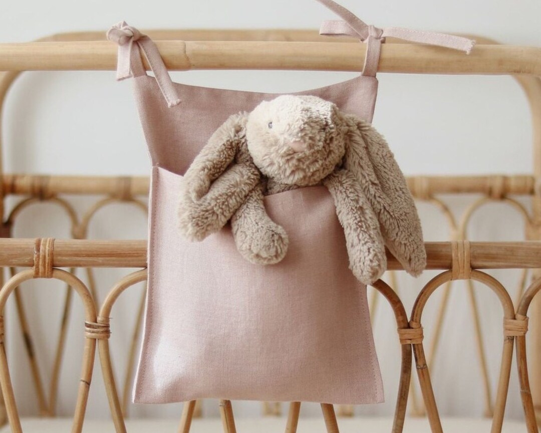 Nursery Storage, Sleeper Caddy, Bed Caddy, Linen Nursery Organiser ...