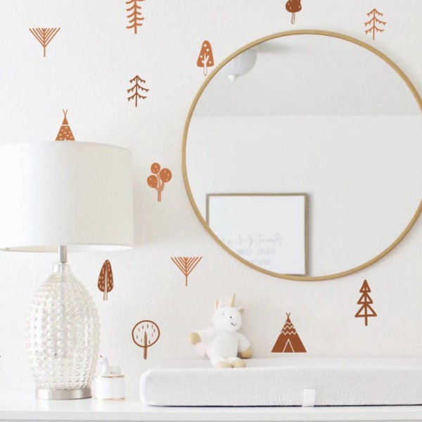 Nature Wall Stickers - Etsy