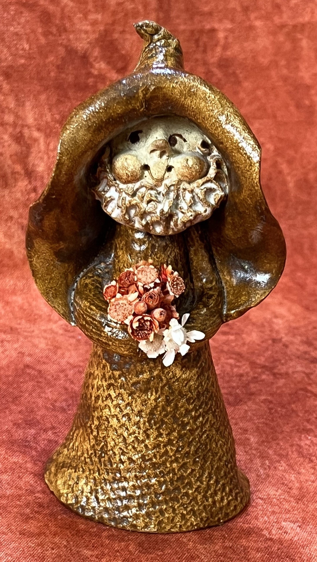 Vintage Guernsey Pottery Gnome Wizard Figurine - Etsy