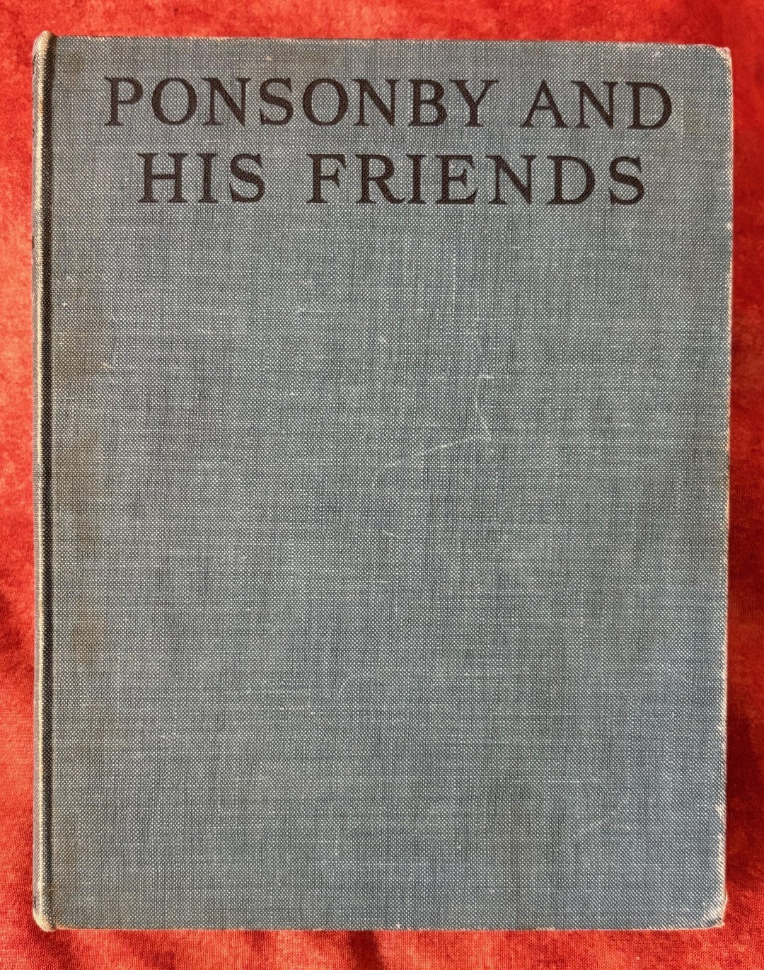 Vintage 1934 Ponsonby and His Friends Book: Illustrated First Edition ...