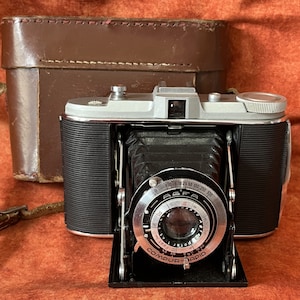 Agfa Isolette 4.5 Camera. 1945 Folding Camera. Compur-rapid Shutter ...