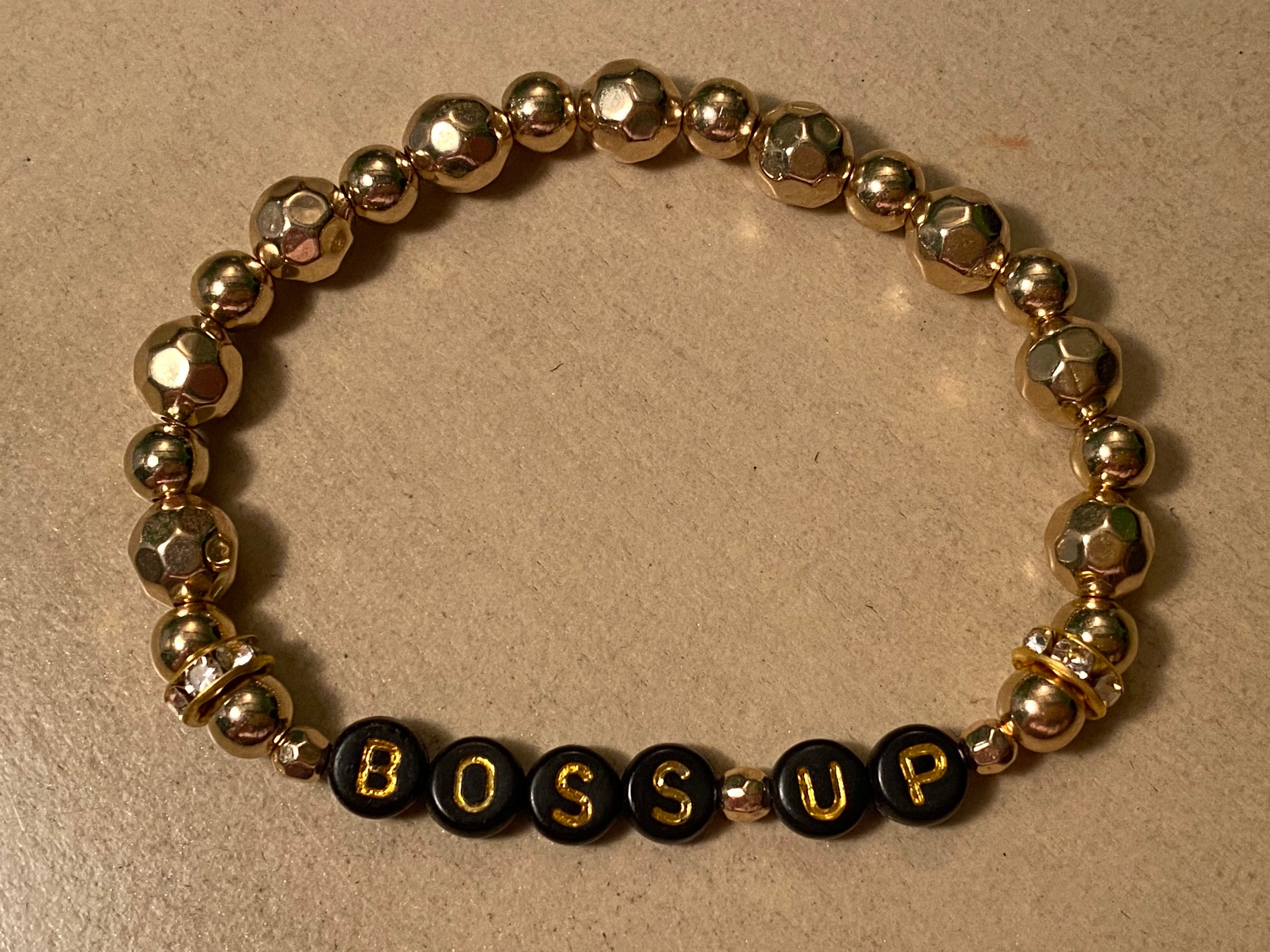 Boss up Bling Bracelet - Etsy