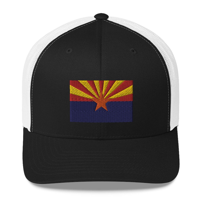 Arizona Flag Trucker Hat - Arizona Hat - Arizona Flag Hat - Arizona ...