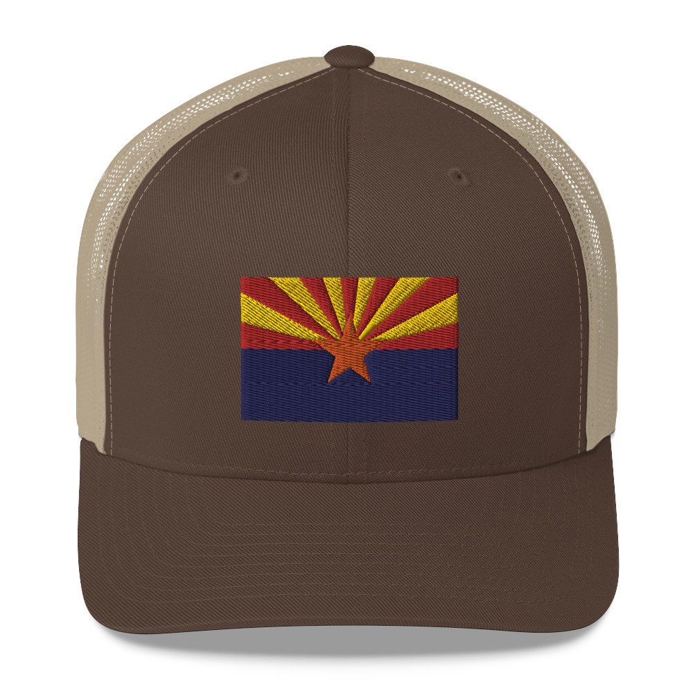 Arizona Flag Trucker Hat - Arizona Hat - Arizona Flag Hat - Arizona ...