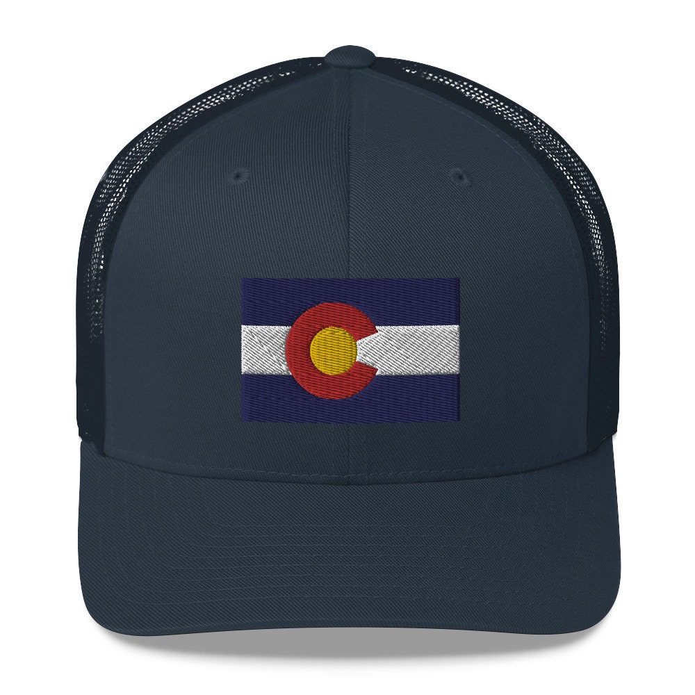 Colorado Flag Trucker Hat - Colorado Hat - Colorado Flag Hat - Colorado ...