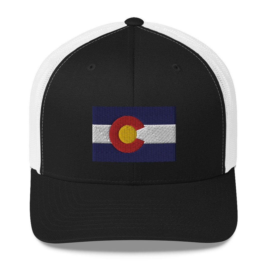 Colorado Flag Trucker Hat - Colorado Hat - Colorado Flag Hat - Colorado ...