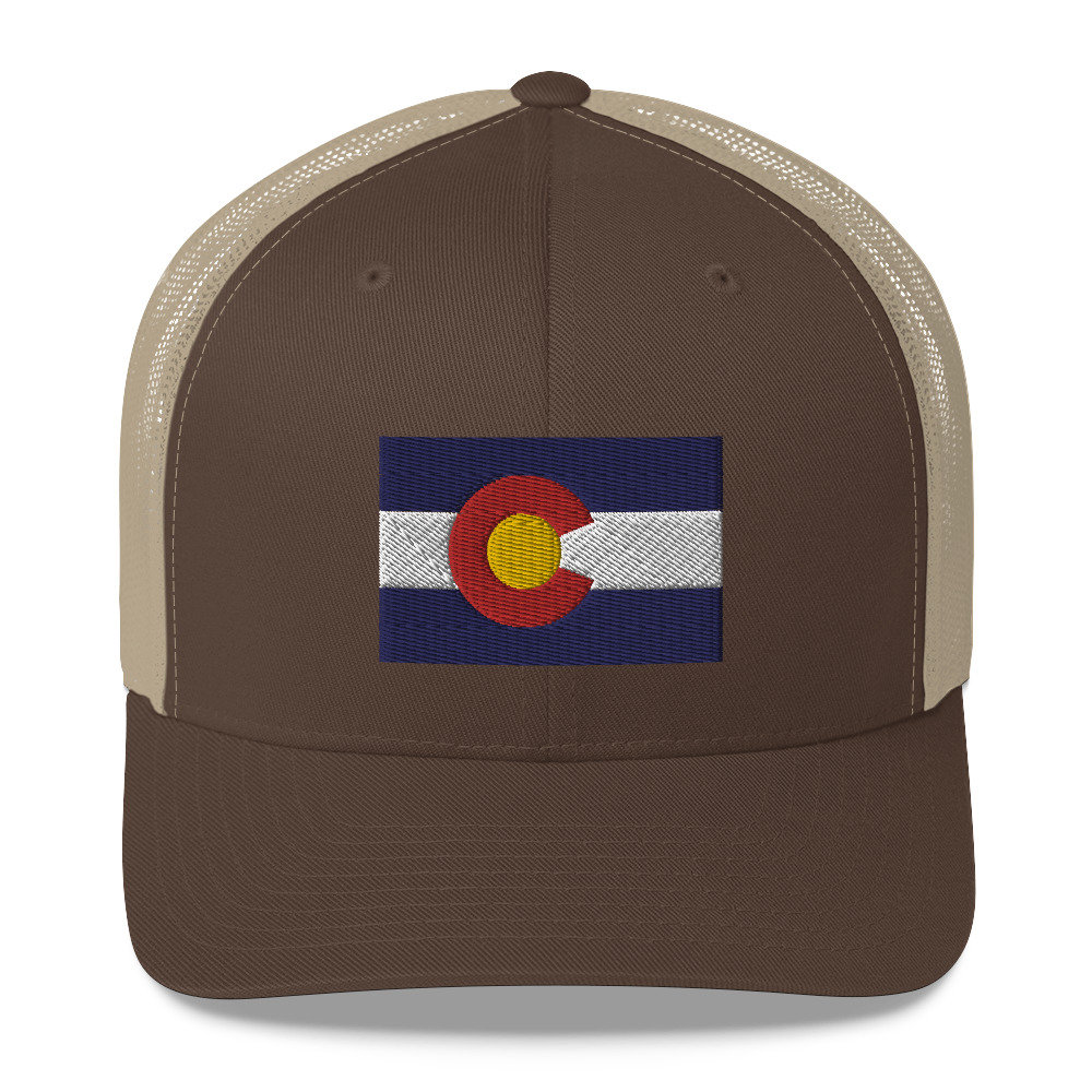 Colorado Flag Trucker Hat - Colorado Hat - Colorado Flag Hat - Colorado ...
