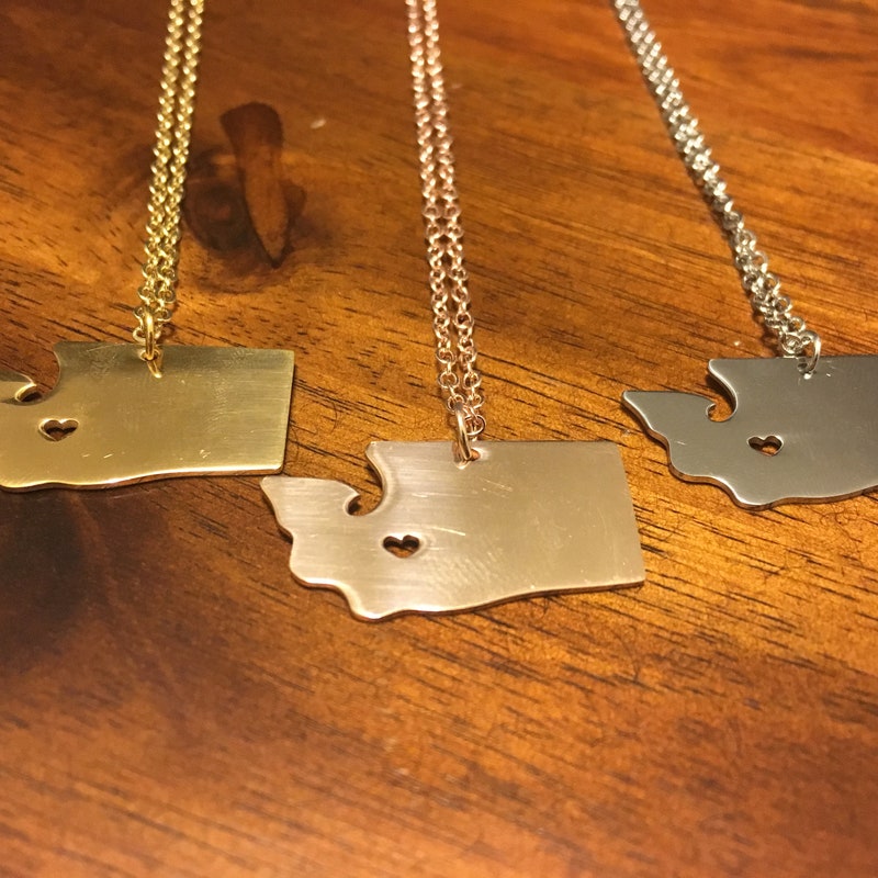 Seattle Necklace - Etsy