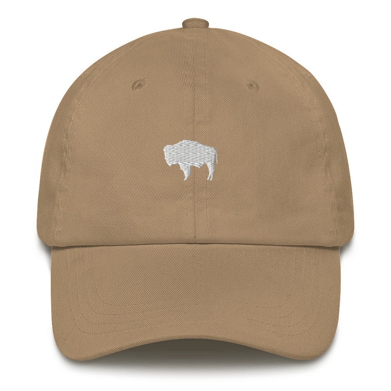Buffalo Dad Hat - Buffalo Hat - Bison Hat - Bison Dad Hat - Wyoming Hat ...