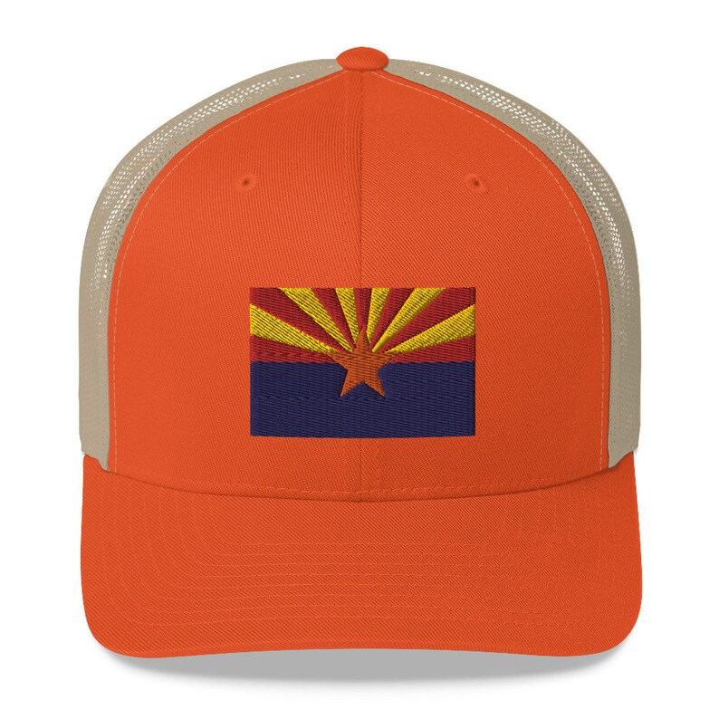 Arizona Flag Trucker Hat - Arizona Hat - Arizona Flag Hat - Arizona ...