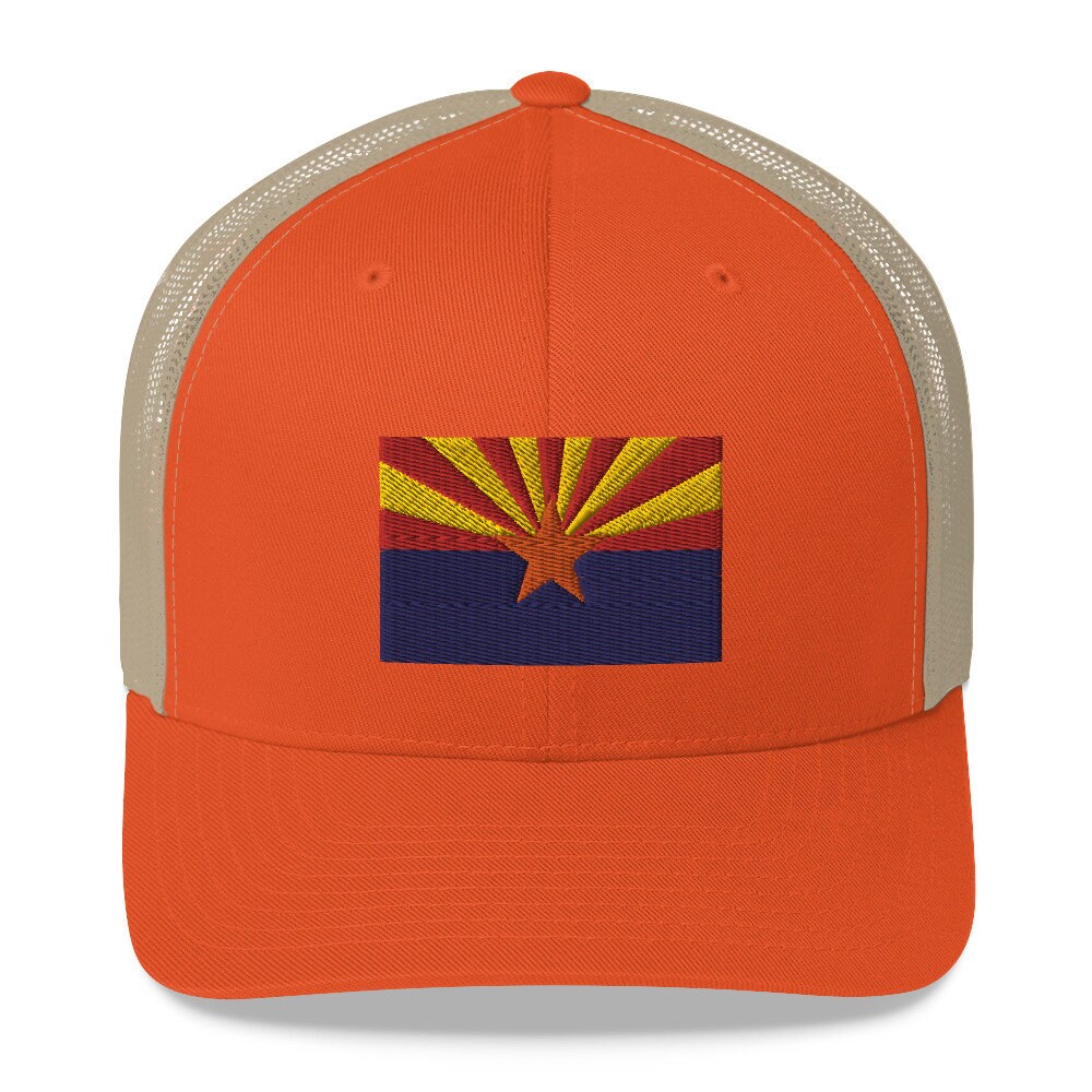 Arizona Flag Trucker Hat - Arizona Hat - Arizona Flag Hat - Arizona ...