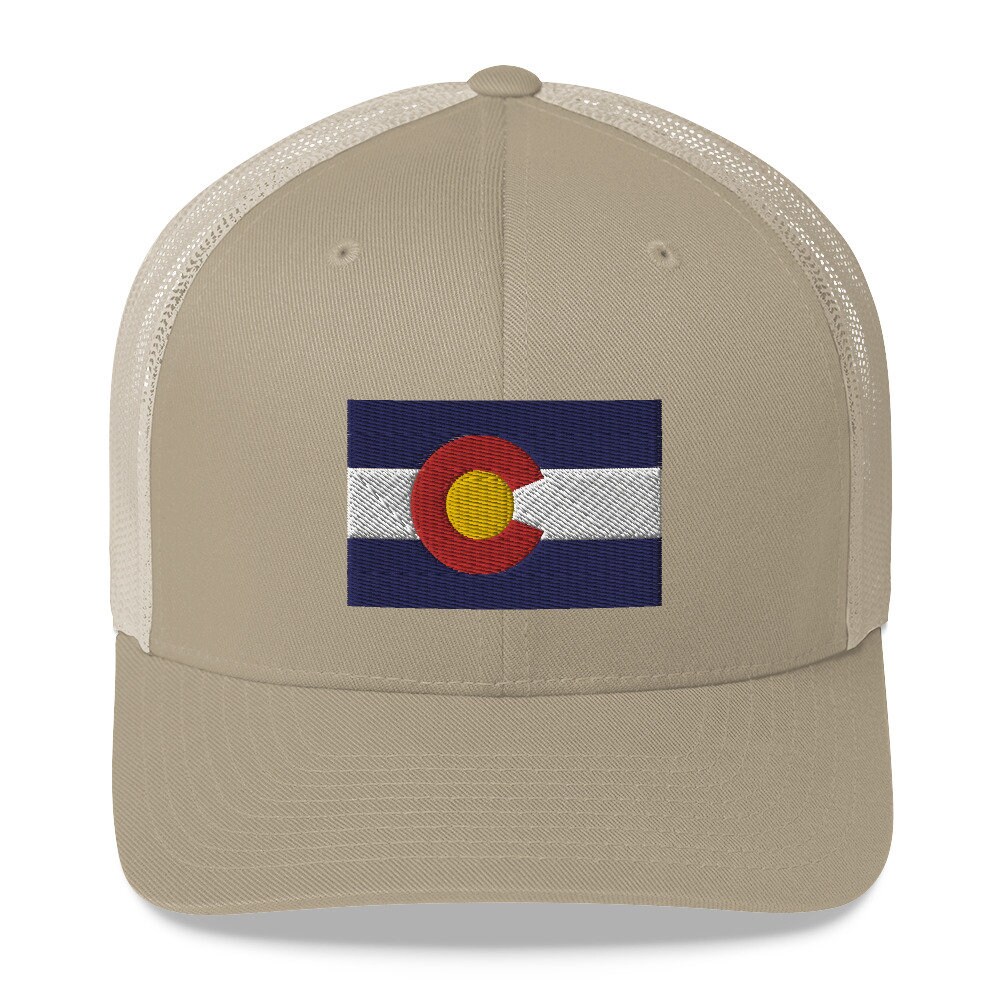 Colorado Flag Trucker Hat Colorado Hat Colorado Flag Hat Colorado Cap ...